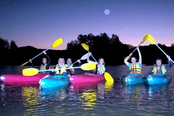 Full-Moon Tour - Bellinger River | Coffs Harbour Canoe Adventures